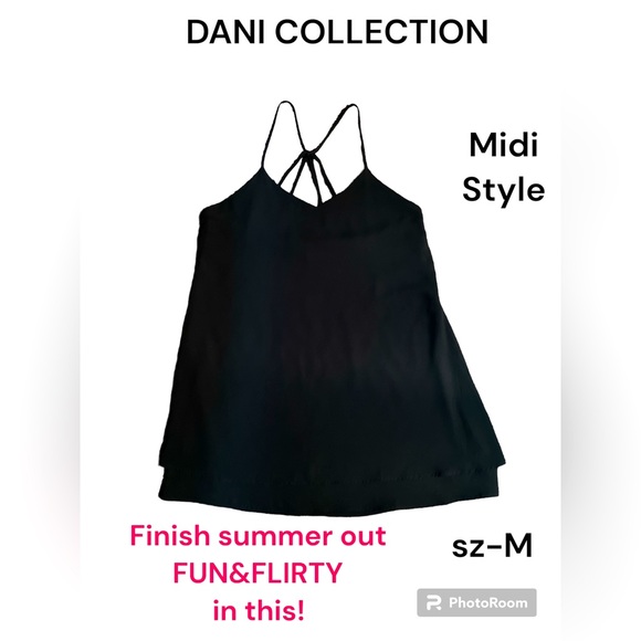 Dani Collection | Dresses | Dani Collection Little Black Mini Dress ...